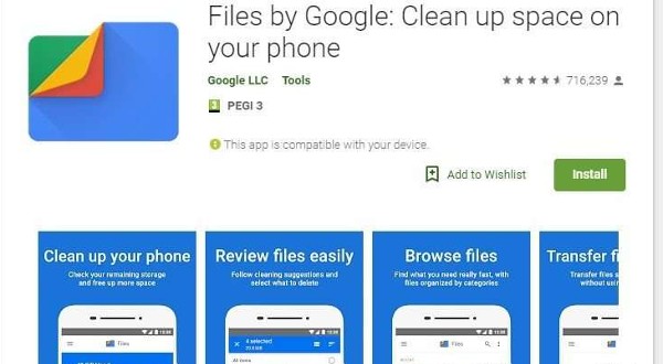 تحميل تطبيق Files by Google للموبايل - باهي نت